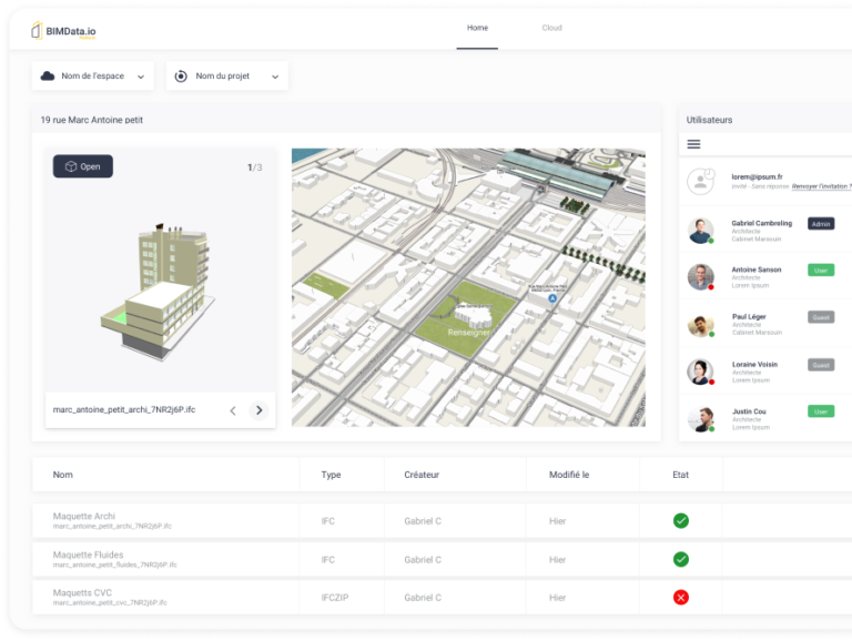 BIMData Plateforme - La plateforme collaborative BIM - BIMData